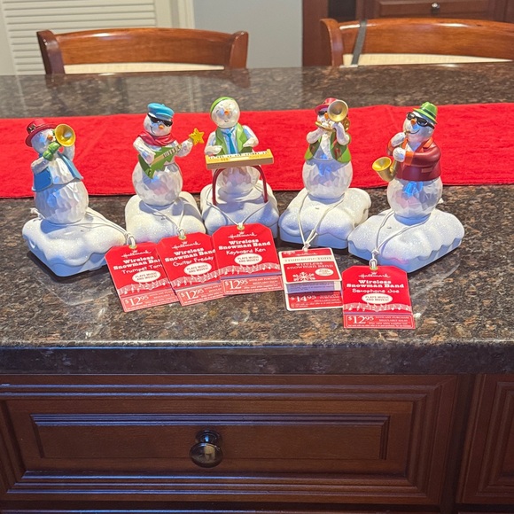Hallmark | Holiday | Hallmarks Snowman Band Preowned All Tested Before ...